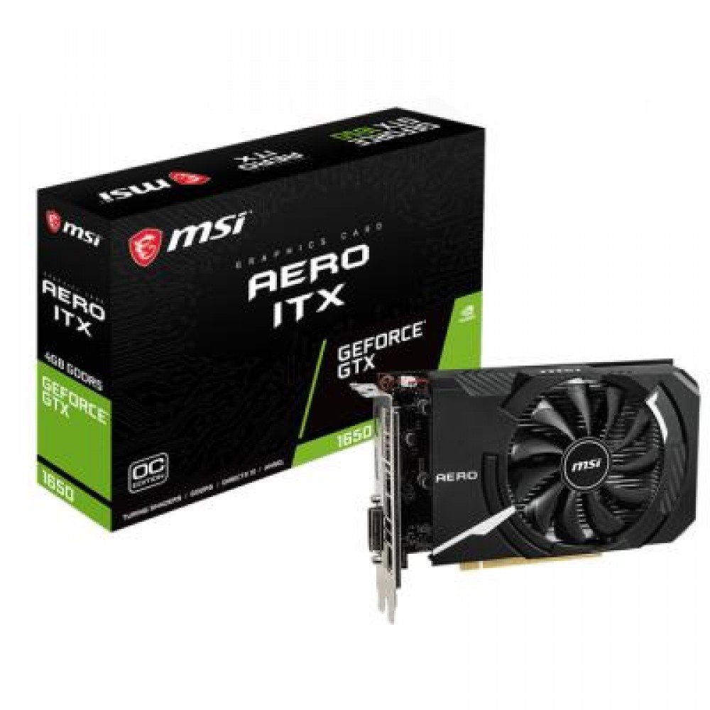 VGA MSI GTX1650Ti/ 4GB/ DDR5/ 128Bit - 36 tháng